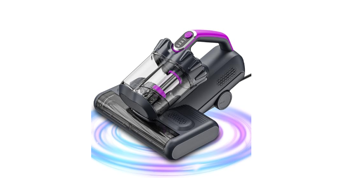 winterbear Mattress Vacuum Cleaner, 17Kpa Suction 500W High Power ...