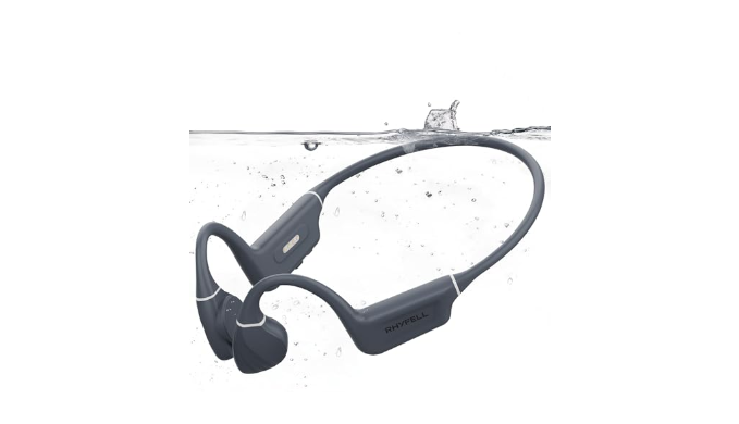 Rhyfell Wild 5 Bone Conduction Headphones, IP68 Waterproof Swimming ...