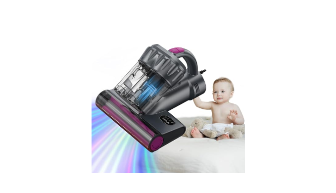 RocketCat Mattress Vacuum Cleaner, 15Kpa Powerful Suction Bed Vacuum ...