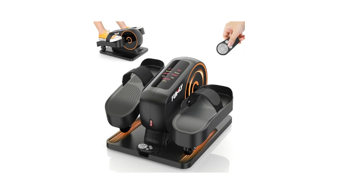 FUNMILY Under Desk Elliptical, Leg Exerciser with Display Monitor ...