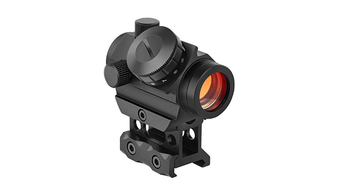 MidTen 2MOA Red Dot Sight, 1x25mm Reflex Sight Waterproof & Shockproof ...