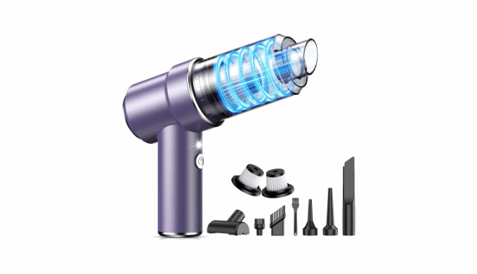 KMM Handheld Car Vacuum Cleaner, 11000PA Vacuum Cleaner & Air Duster ...