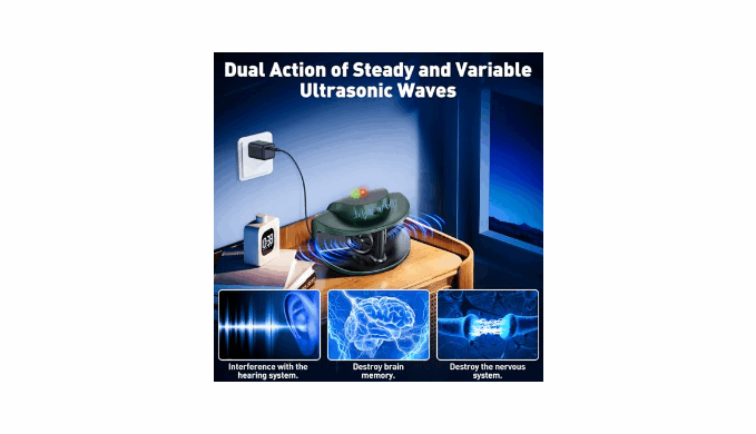 2025 Upgraded Rodent Repellent Ultrasonic Plug in, Ultrasonic Pest ...