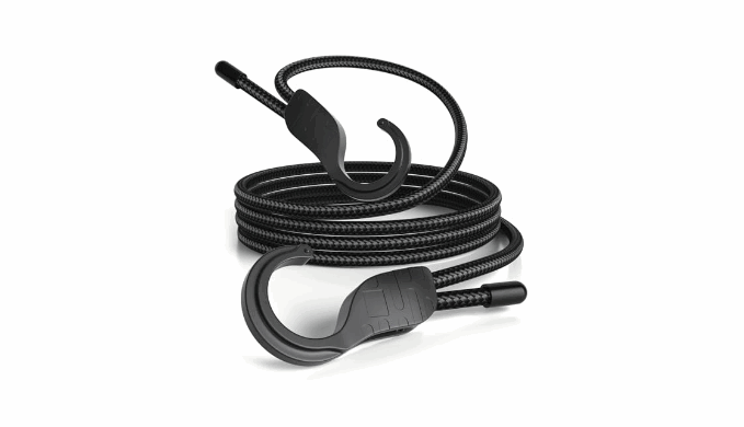Buvcnsy 24″ Adjustable Bungee Cords with Hooks, Heavy Duty Outdoor 6 ...