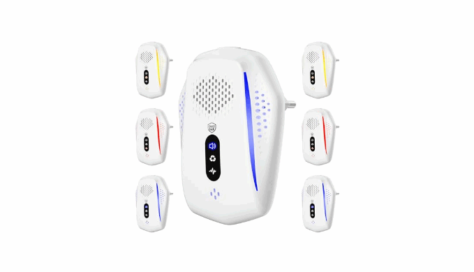 Ultrasonic Pest Control Repeller, 2025 Upgraded Ultrasonic System Mouse ...