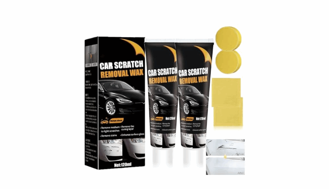50% off Leking 2Pcs Car Scratch Removal Wax,Erase Car Scratches Scratch ...