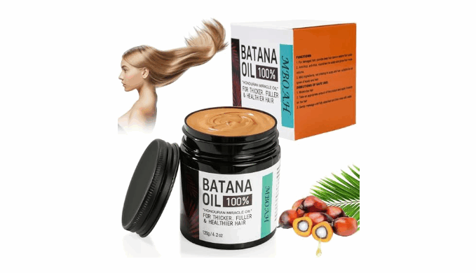 Batana Oil for Hair Growth-100% Pure & Organic Unrefined Dr Sebi Batana ...