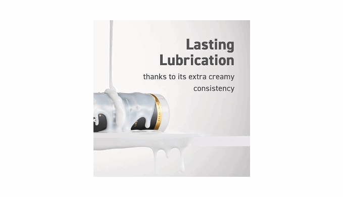 XESSO Water-Based Creamy Lube, Unscented 8.3 Fl Oz, Thick White Gel ...