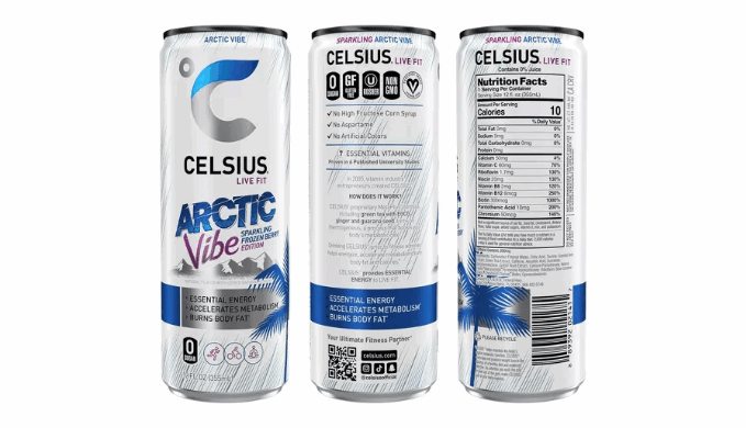 CELSIUS Sparkling VIBE Variety Pack Functional Energy Drink - 12pk/12 ...