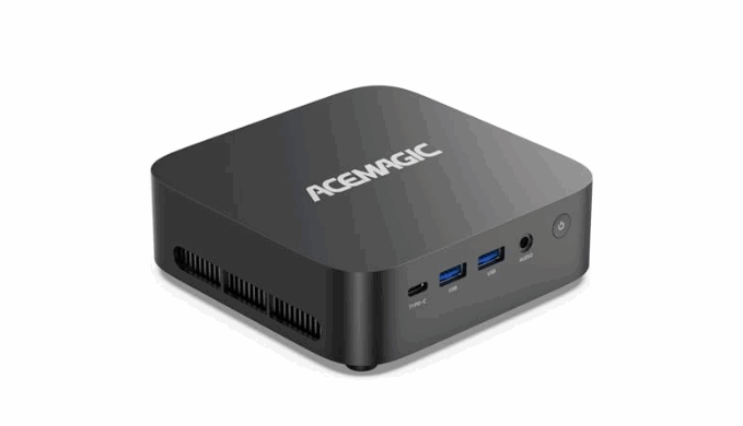 ACEMAGIC Kron Mini K1 Mini PC, AMD Ryzen 7 5700U up to 4.3 GHz Mini ...