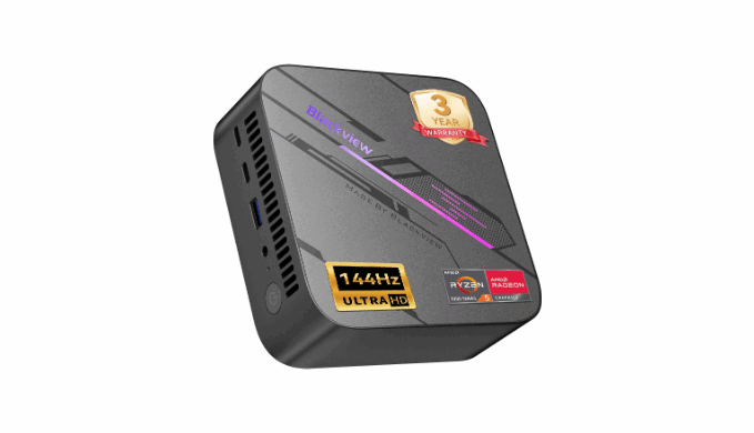 Blackview MP100 Mini PC with 3-Year Warranty, AMD Ryzen 7430U(equiv to ...