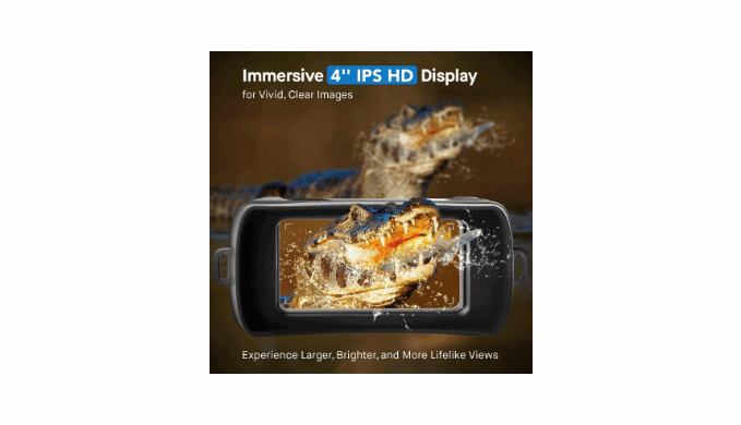 GTHUNDER Night Vision Goggles, Night Vision Binoculars – 4K UHD Video ...