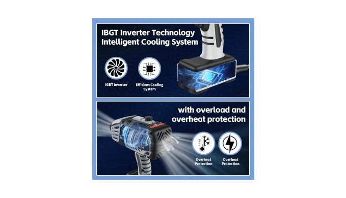 Purplemaple Portable Hand held Welding Machine for Metal, 20-120A 110V ...