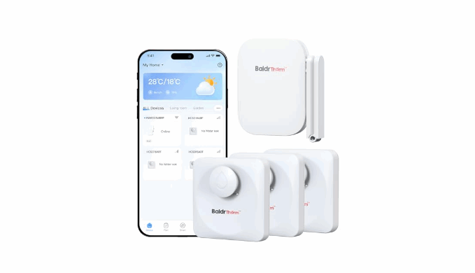 WiFi Water Leak Detector, Hub & Water Leak Sensor 3 Pack, Wireless ...