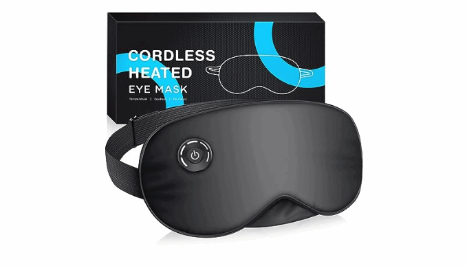 Heated Eye Mask : Cordless Eye Mask for Dry Eyes, Relief Stye ...