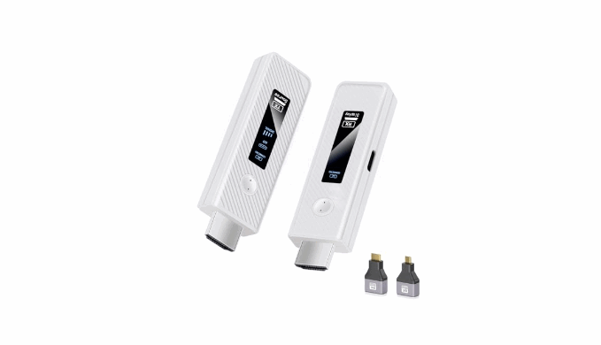 Wireless HDMI Transmitter and Receiver 165FT/50M, 5.8G+2.4G Wireless ...