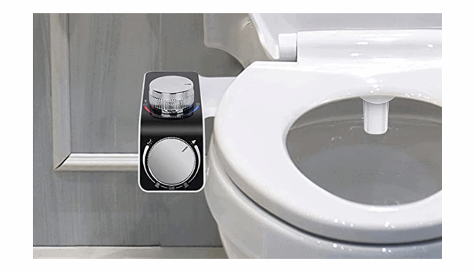 iMounTEK Hot & Cold Water Bidet with Self-Cleaning Dual Nozzles Non ...