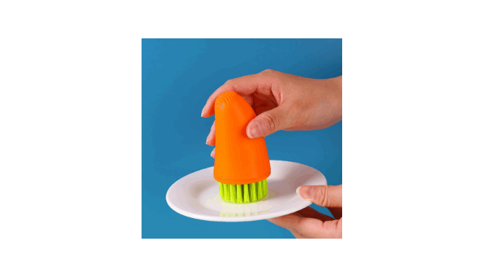 Carrot Vegetable Brush - Premium Vegetable Brush Scrubber for Food ...
