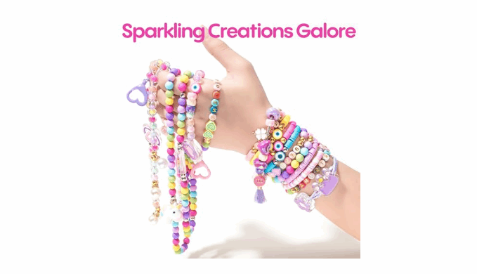 Tomons Bracelet Making Kit for Girls Ages 6-12 Year Old, Jewelry Making ...