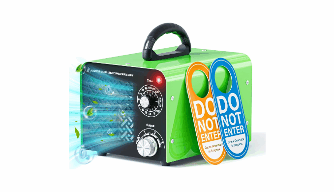 Ozone Generator 90,000mg, 3-Level Ozone Adjustment and Triple-Layer ...