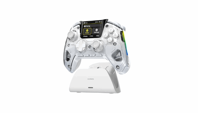 ManbaOne Interactive Screen Wireless Gaming Controller for PC/Switch ...