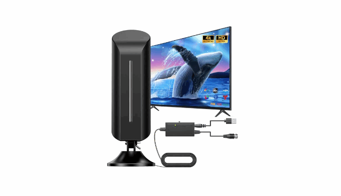 2025 TV Antenna Indoor Antenna for Smart TV for Long Range Reception ...