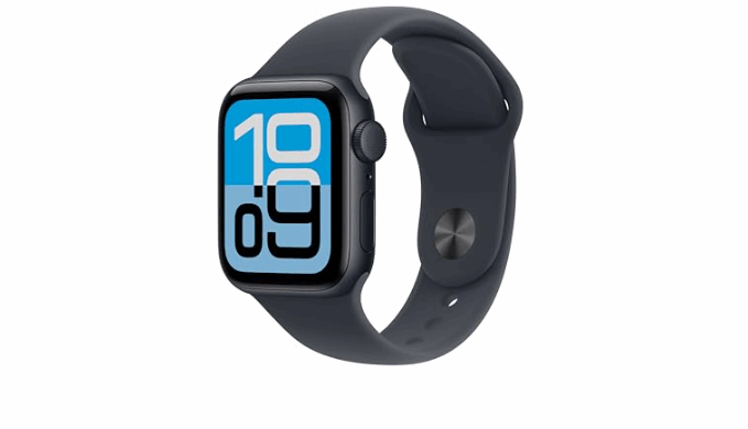 Apple Watch SE 3 [GPS 40mm] Smartwatch with Midnight Aluminum Case with ...