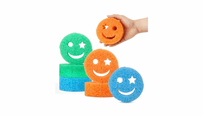 62% off Kitchen Sponges (6 PCS) - Scratch-Free Multipurpose Dish ...