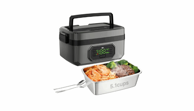 2025 Upgraded Model: 21000mAh Rechargeable Cordless Electric Lunch Box ...