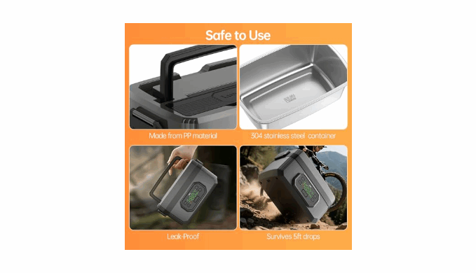 2025 Upgraded Model: 21000mAh Rechargeable Cordless Electric Lunch Box ...