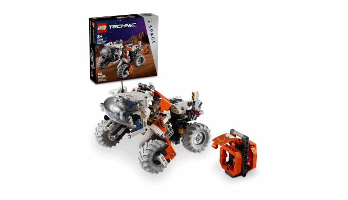 LEGO Technic Surface Space Loader LT78 Building Set, Space Toy for ...