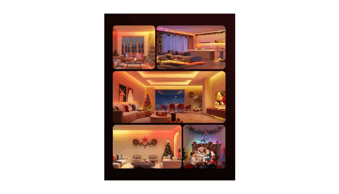 Govee RGBIC LED Strip Lights, Smart LED Lights for Bedroom, Bluetooth ...