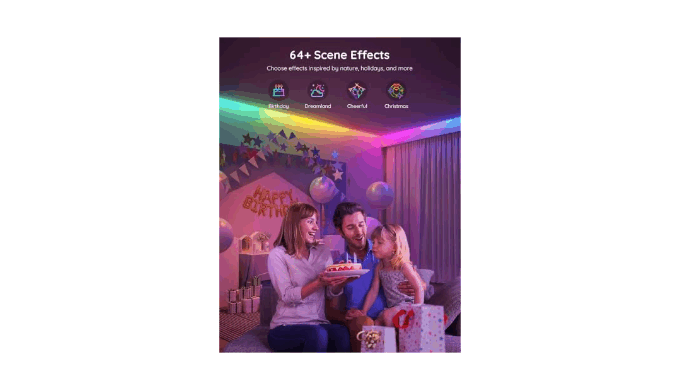 Govee RGBIC LED Strip Lights, Smart LED Lights for Bedroom, Bluetooth ...