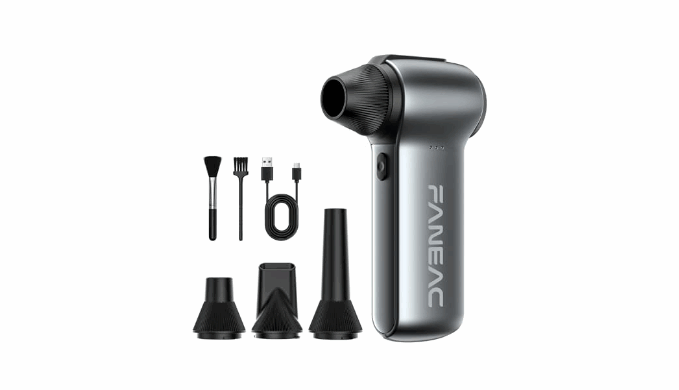 FANEAC X115 Compressed Air Duster - 130000RPM Ultra Power Electric Air ...