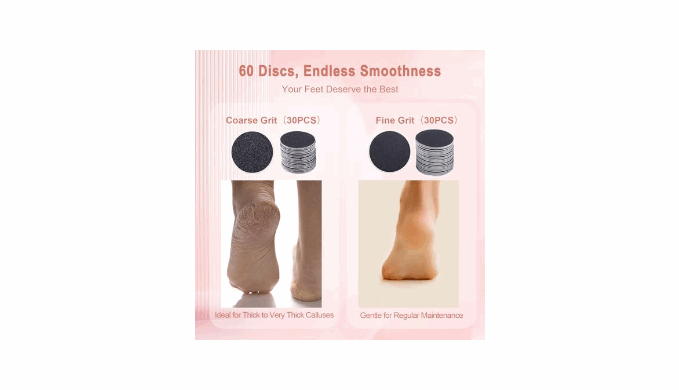 Electric Foot File 2025 Upgrades Foot Callus Remover,Electric Callus ...