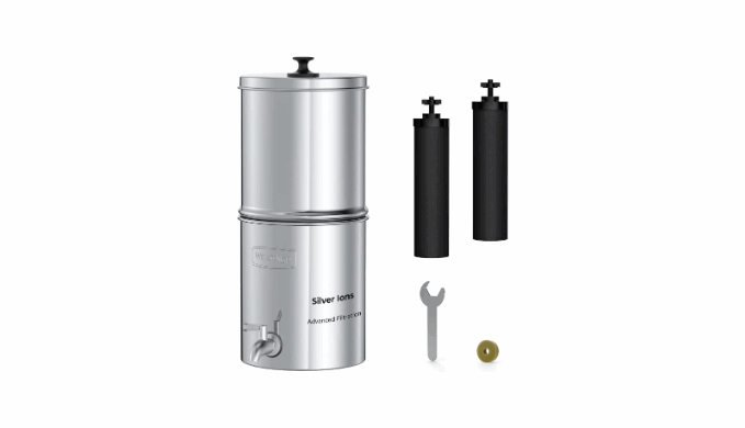 Waterdrop Gravity Water Filter, 2.25G Stainless-Steel System with ...