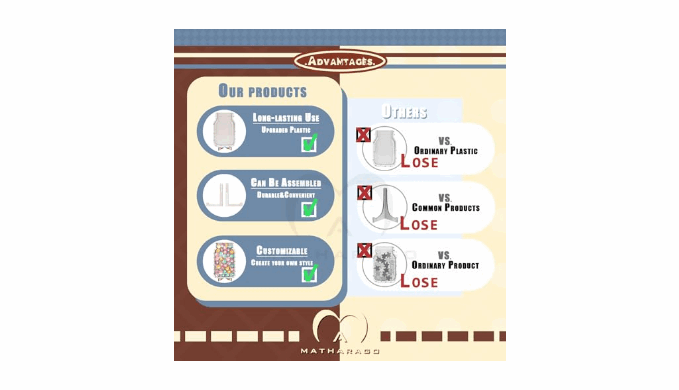 MATHARAGO Magnetic Reward Jar, 25 PCS Filler & a Colorful Letter ...