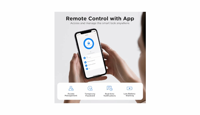 TCL D1 Pro Palm Vein Smart Lock, Keyless Entry Door Lock, Upgraded ...