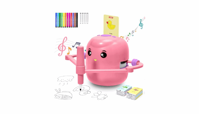 Drawing Robot for Kids, Voice Interactive Educational Drawing Machine ...