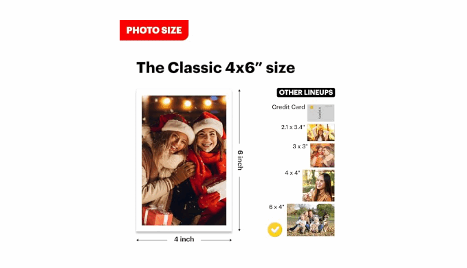 KODAK Dock Plus 4PASS Instant Photo Printer, 4×6” Portable Picture ...