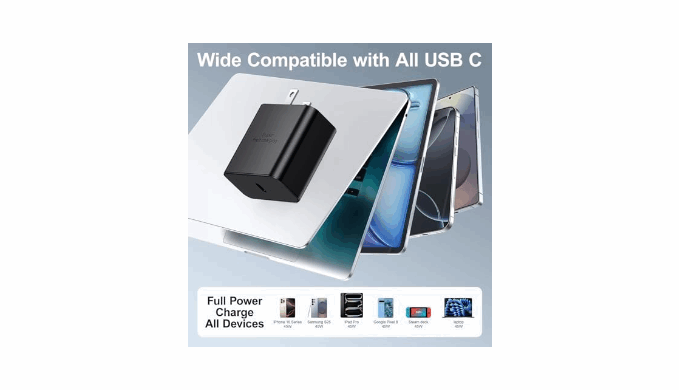 45W Super Fast Charger USB C Android Phone Charger Fast Charging ...