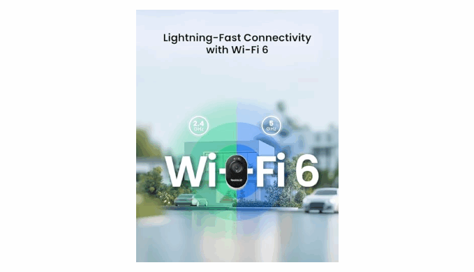 REOLINK 4K Outdoor Security Camera, 2.4/5GHz Wi-Fi 6, AI Detection ...