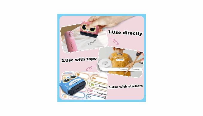 50% off Waterproof Custom Name Stamp for Kids Clothing - Coupon Codes ...