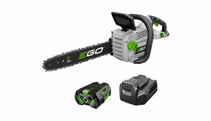 Ego Power+ 18 Inch Chain Saw Kit With 4.0Ah Battery, Refurbished ...