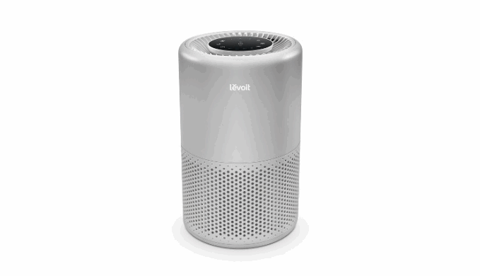 Levoit Core 200s Smart Air Purifier Gray: 1-Year Warranty, 4 Settings ...