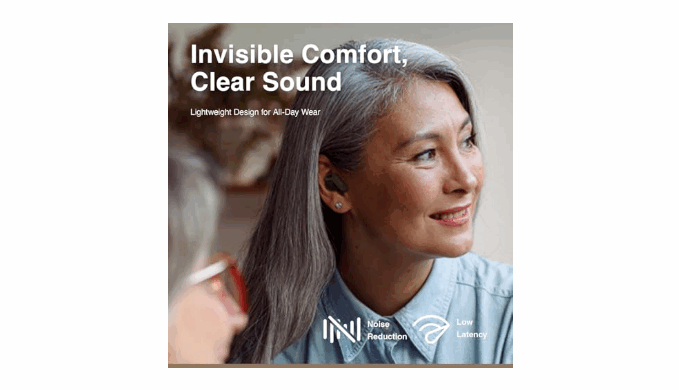 Otoadd F1-S OTC Hearing Aids for Seniors, Rechargeable Battery ...