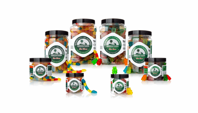 Sugar-Free Organic CBD Infused Gummies 500MG-5000MG from Green Farm ...