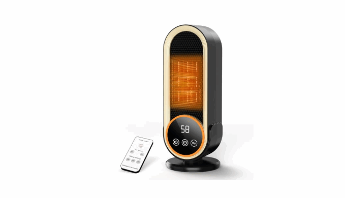 Dandist Space Heaters for Indoor Use with Remote, 2s Efficient Heating ...