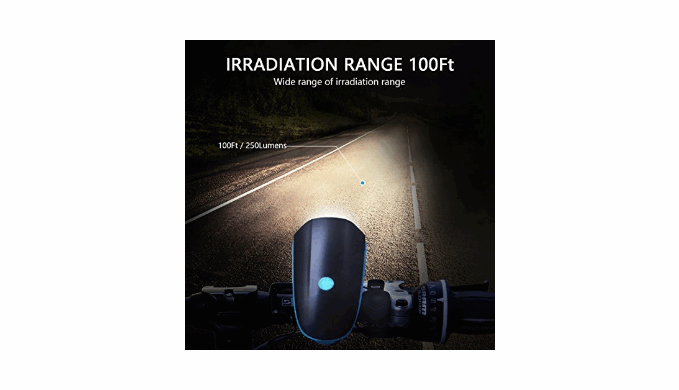 Bike Lights, Rechargeable Bicycle Lights Set Super Bright, IPX6 ...