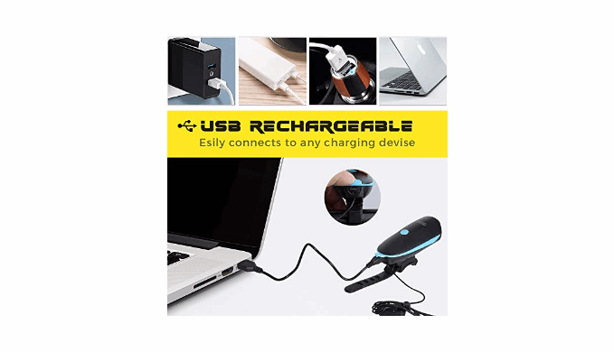 Bike Lights, Rechargeable Bicycle Lights Set Super Bright, IPX6 ...